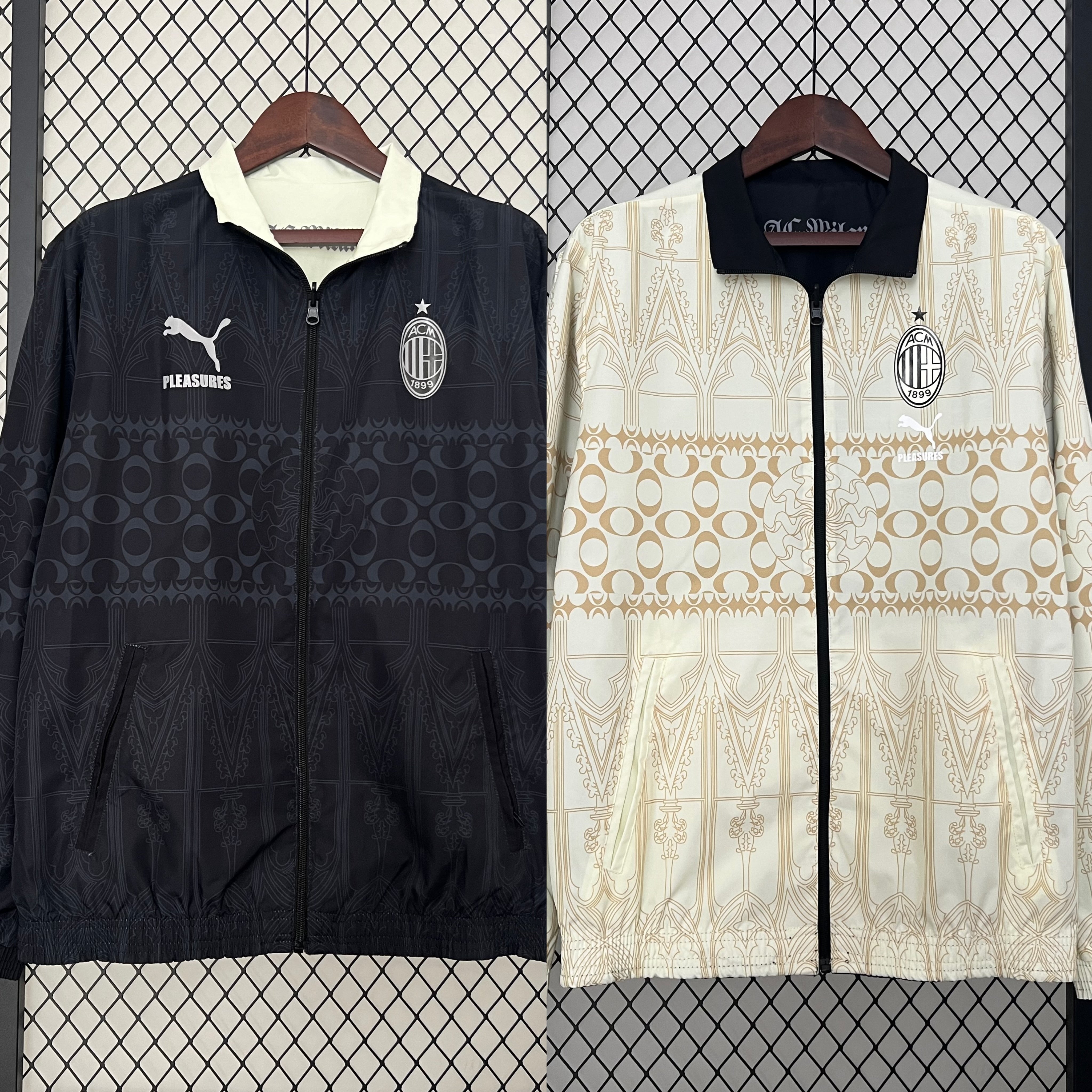 24/25 AC Milan Trench Coat Reversible – NLTYS